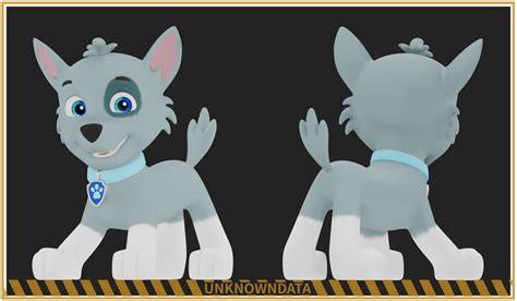 Paw Patrol Oc Echo Comission By Unknowndata Br On Deviantart