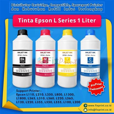 Harga Tinta Printer Epson L360 Warna Hitam Ide Perpaduan Warna
