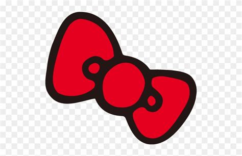 Hello Kitty Status Hello Kitty Red Bow Hd Png Download 600x600