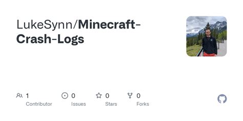 Github Lukesynn Minecraft Crash Logs