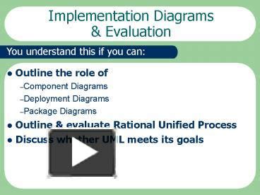 Implementation Diagrams Presentation Free To View