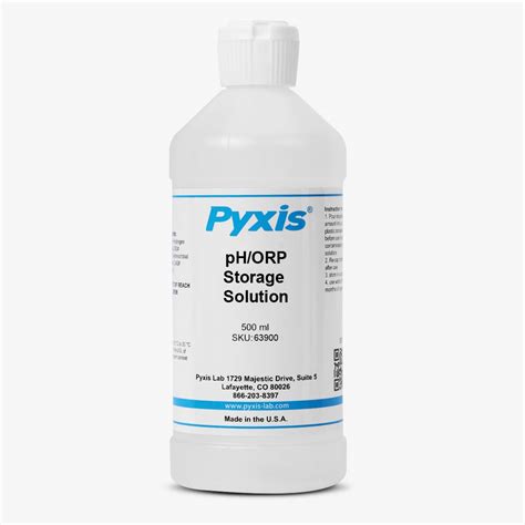 Ph Orp Storage Solution Pyxis Lab®