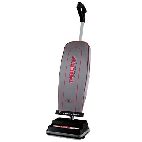 Oreck Commercial Bagged Upright Vacuum Cleaner U2000rb2l 1 The Home Depot