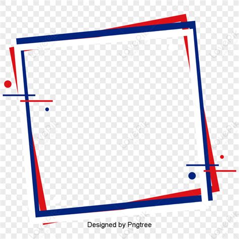 Flag Border Element Square Rectangle Frame White Frame Template Flag