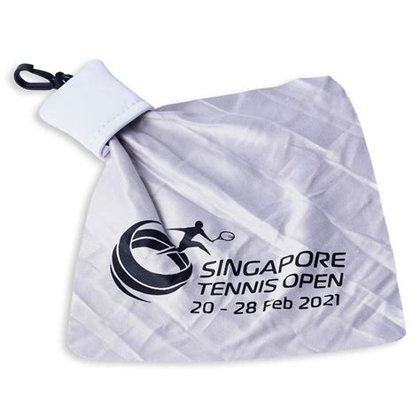Customised Microfiber Screen Cleaner In Pouch With Logo Print Singapore