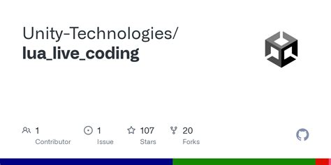 GitHub Unity Technologies Lua Live Coding