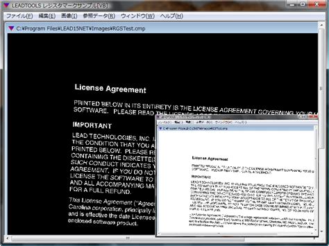Leadtools Imaging Pro（日本語版）