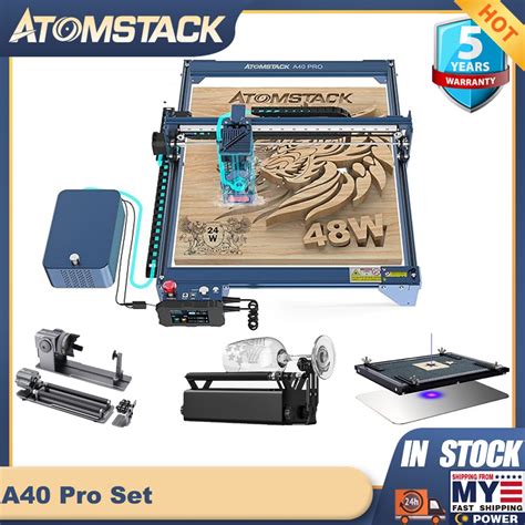 Atomstack A40 Pro Laser Engraving Machine 48w Laser Engraver With