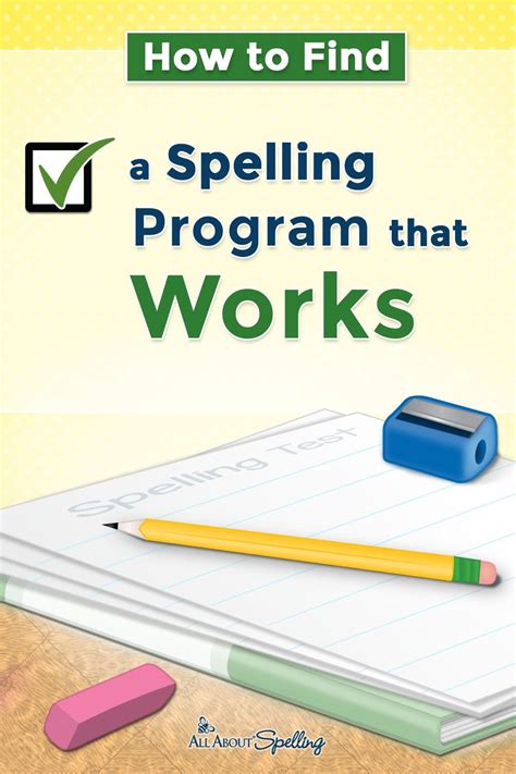 How To Choose A Spelling Program That Works
