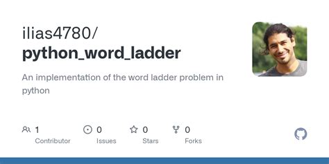 Github Ilias4780pythonwordladder An Implementation Of The Word