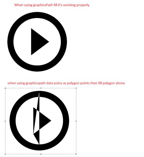 how to generate graphicpath to single polygon · issue 270