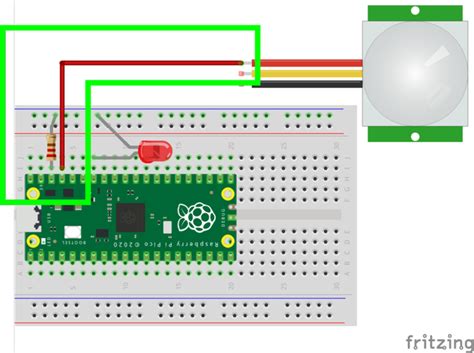 How To Use A Motion Sensor With Raspberry Pi Pico Tom S Hardware