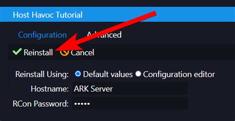 How To Reinstall Your Ark Survival Evolved Server Knowledgebase Host Havoc