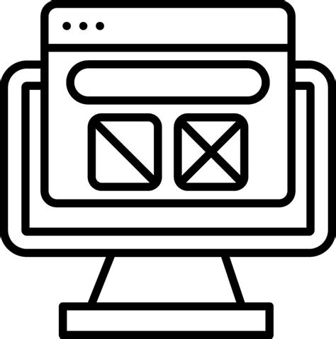 Wireframe Design Structure 65351802 Vector Art At Vecteezy