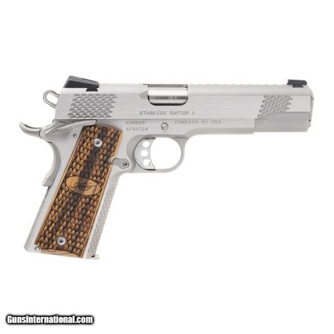 Kimber Stainless Raptor Ii Pistol 10mm Pr63836
