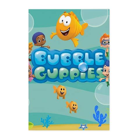 Bubble Guppies Anime Stickers Posters Wall Decoration 3045（cm