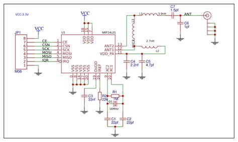 nrf24l01 resources easyeda
