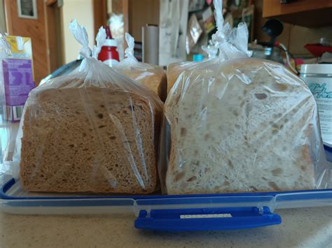 Sourdough Geeks Excess Bread Slice And Ready To Freeze For Toasties 😁