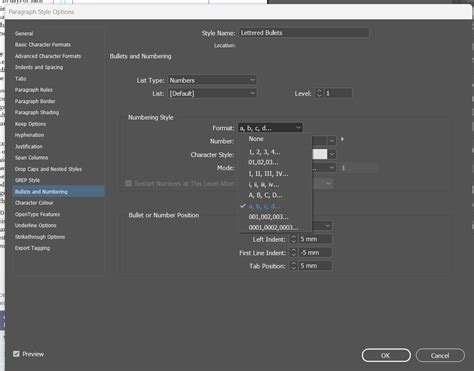 Solved Bullets And Numbering Numbering Style Format Bes Adobe