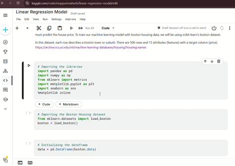 Machinelearning Datascience Linearregression Python Scikitlearn Mahesh Mohan