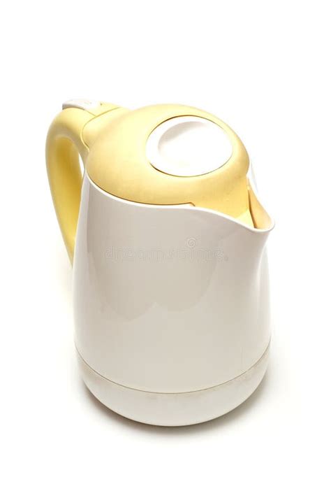 Tetera Eléctrica Imagen De Archivo Imagen De Blanco Caliente 7162839