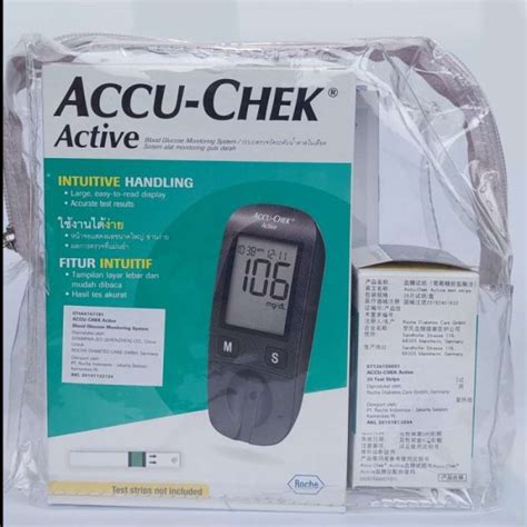 Promo Accu Chek Active Meter Baru Alat Monitor Gula Darah Accu Check