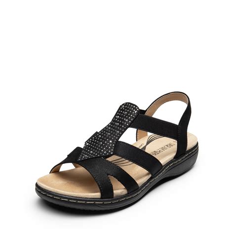 Dream Pairs Womens Slingback Sandals Comfortable Cushion Open Toe