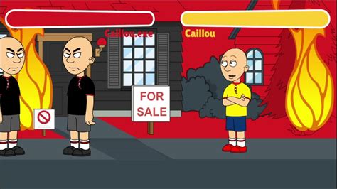 Caillou Exe Vs Caillou Youtube