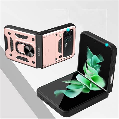 ETUI EXOGUARD CAMSHIELD SAMSUNG GALAXY Z FLIP 4 PANCERNE CASE OBUDOWA FUTERAŁ RING