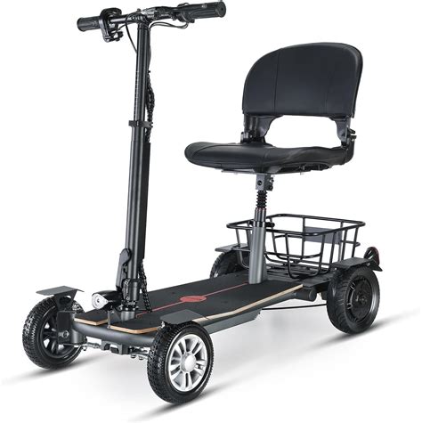 Wisging Folding Mobility Scooter 4 Wheel Lightweight Portable Power