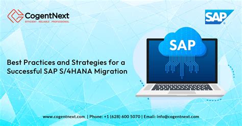 Best Practices And Strategies For A Successful Sap S4hana Migration Cogentnext Technologies