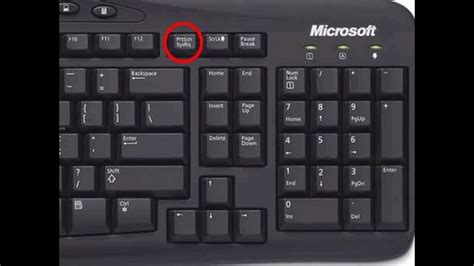 Print Screen Button