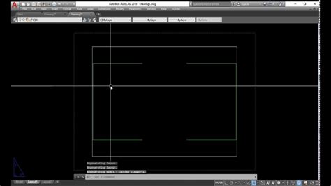 Autocad Hidden Line not Showing in Paper Space - YouTube
