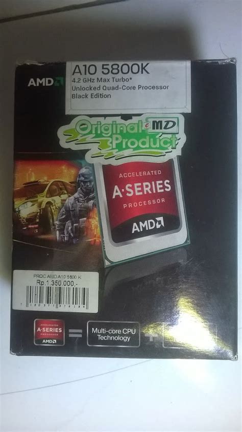 Amd Apu A10 5800k Prosesor Quad Core Bertenaga Yang Murah Tapi Tidak Murahan United Communications