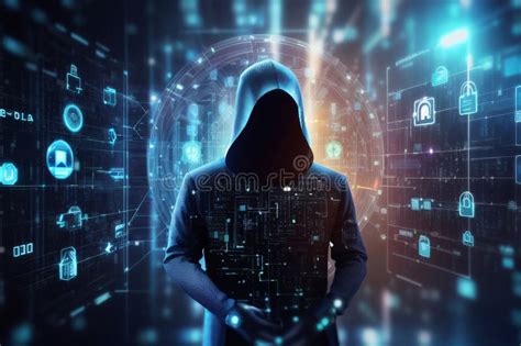 Security Data Protection Business Technology Privacy Concept Stock