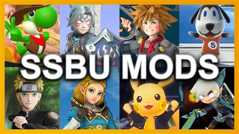 Super Smash Brothers Ultimate Skin Mods - YouTube