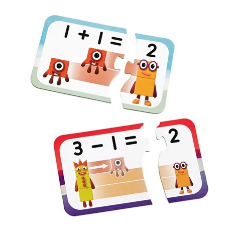 Numberblocks Adding And Subtracting Puzzle Set Steam Rocket Fun
