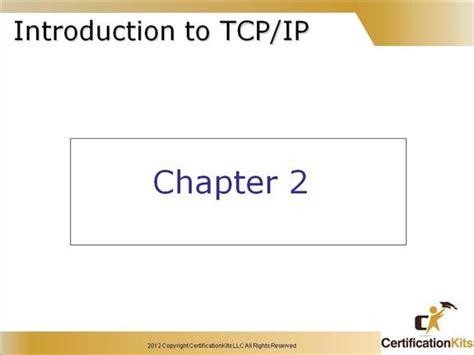 Cisco CCENT ICND TCPIP Part I