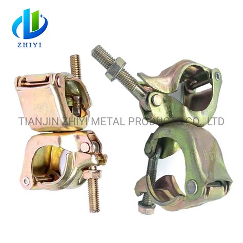 Scaffolding Clamps En74 Board Scaffolding Clamp Capacity Double Scaffold Clamp Black Sleeve