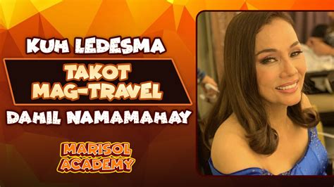 Kuh Ledesma Takot Mag Travel Dahil Namamahay Abante Tnt