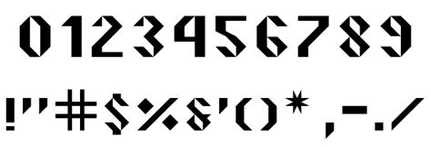 Vipond Angular Regular Font
