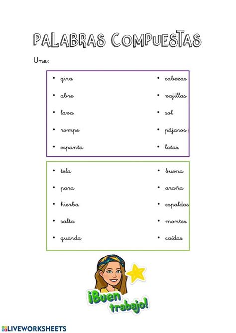 131916 Palabras Compuestas Crispt Liveworksheets