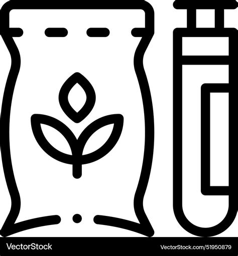 Catnip Icon Thin Linear Style Design Isolated Vector Image