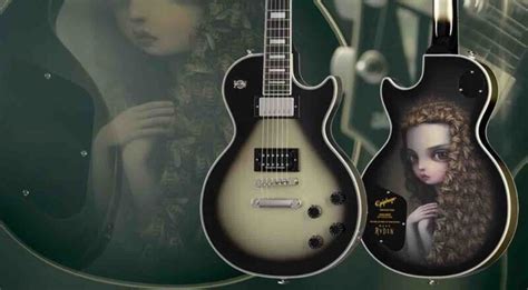 Adam Jones Les Paul Custom Art