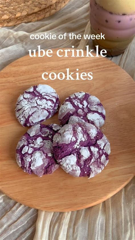 Filipino Ube Cookie Variations