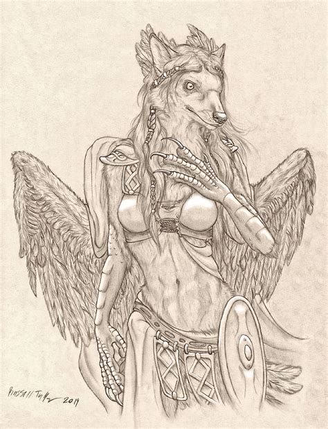 Pterolycus Goddess By Russelltuller On Deviantart