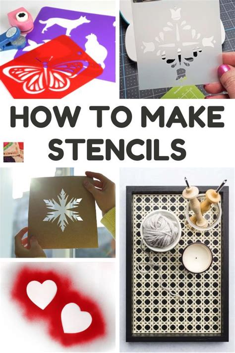 Diy Stencil Making Tips And Tutorials