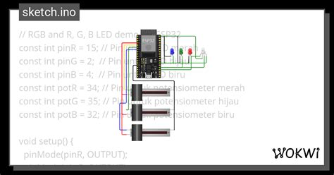 Praktikum 2 Sesi 17 Wokwi Esp32 Stm32 Arduino Simulator