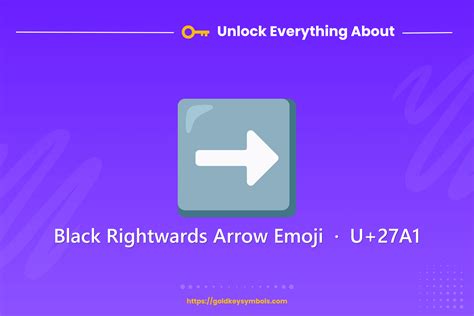 Black Rightwards Arrow Emoji U 27a1 Meaning Copy Codes And Uses