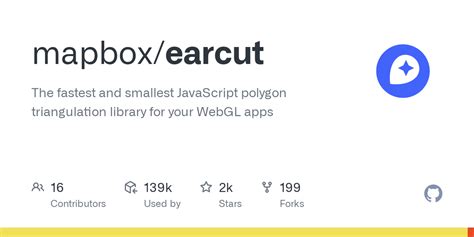 GitHub Mapbox Earcut The Fastest And Smallest JavaScript Polygon Triangulation Library For